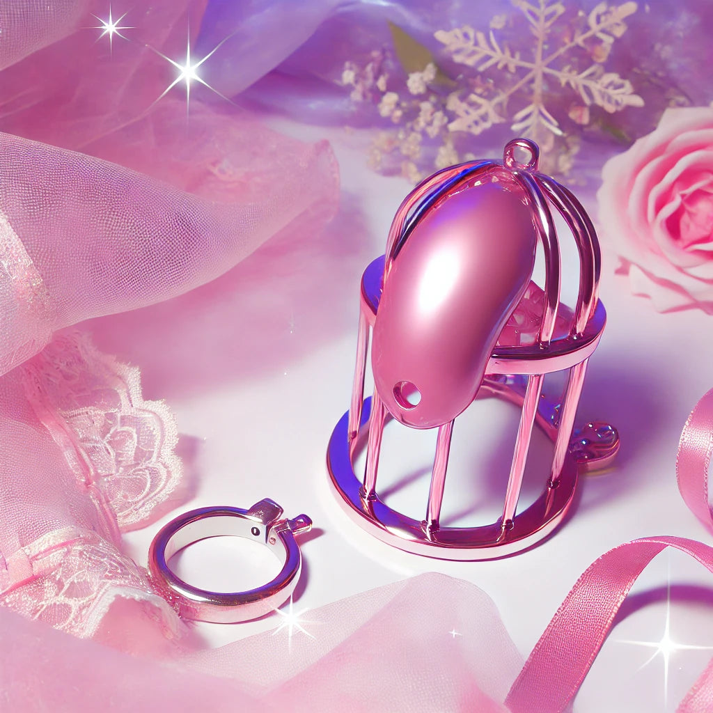 Unlock Feminine Fantasy: The Ultimate Guide to Pink Chastity Cages 💖 – Sissy Lux