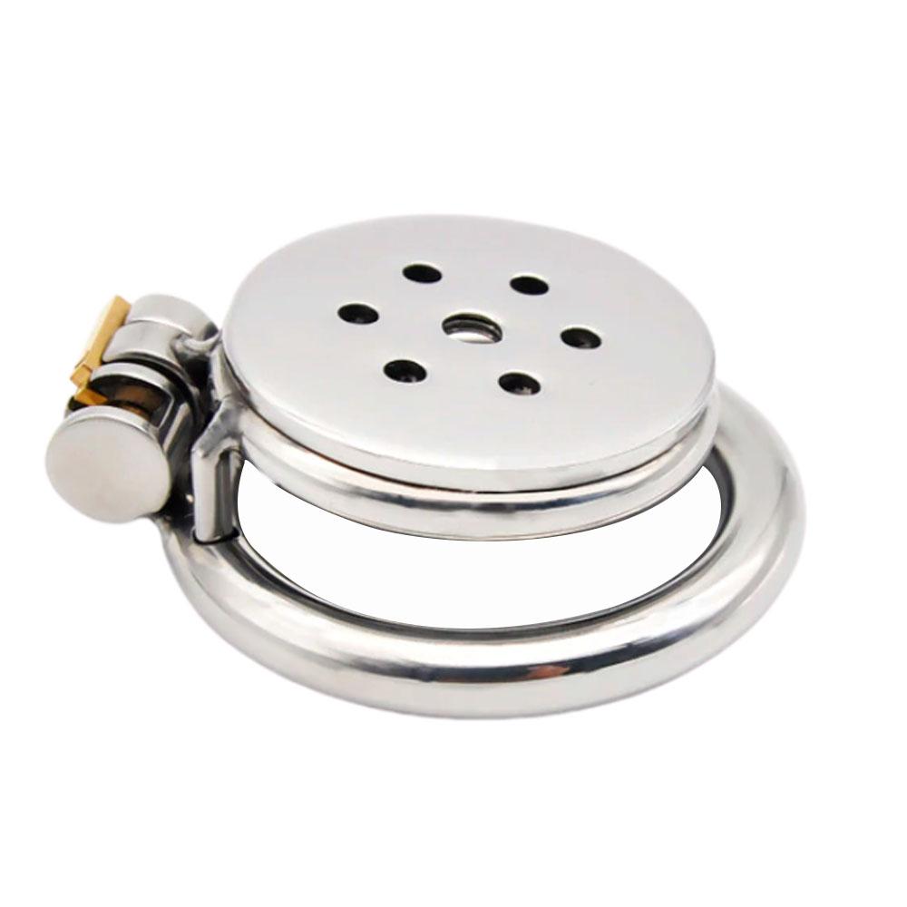 Super Mini Flat Chastity Cage – Ultimate Discreet Control – Sissy Lux