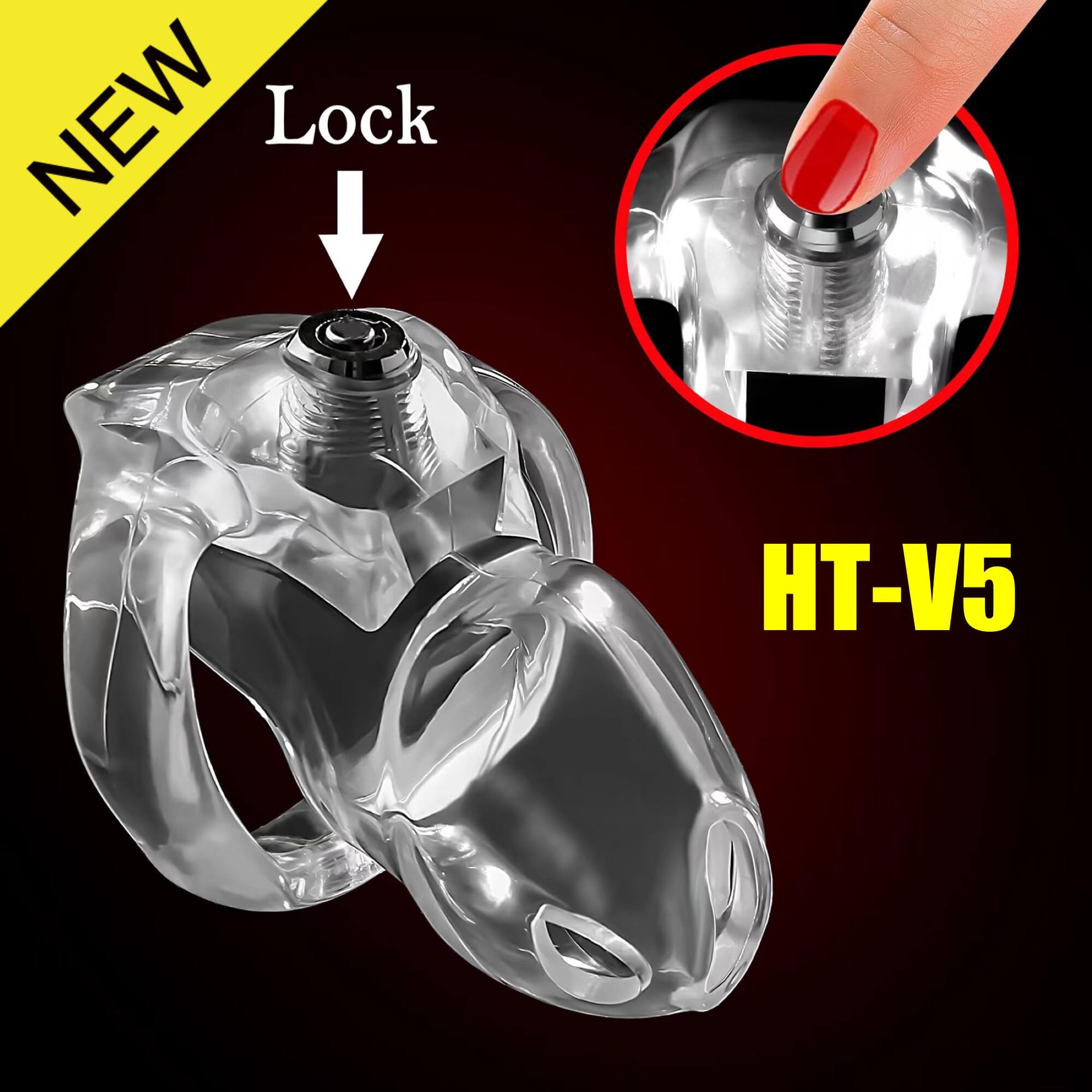 HT-V5 Chastity Cage Release lock – Sissy Lux