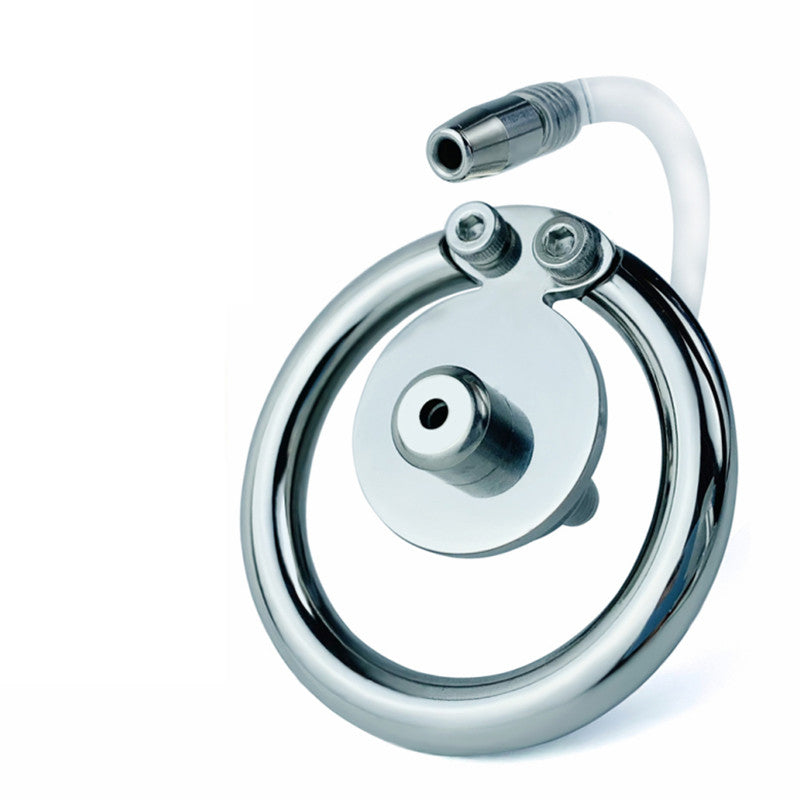 Inverted Chastity Cage with Silicone Urethral and Belt – Sissy Lux