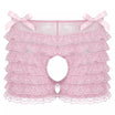 Open Crotch Frilly Ruffled Boxers – Sissy Lux