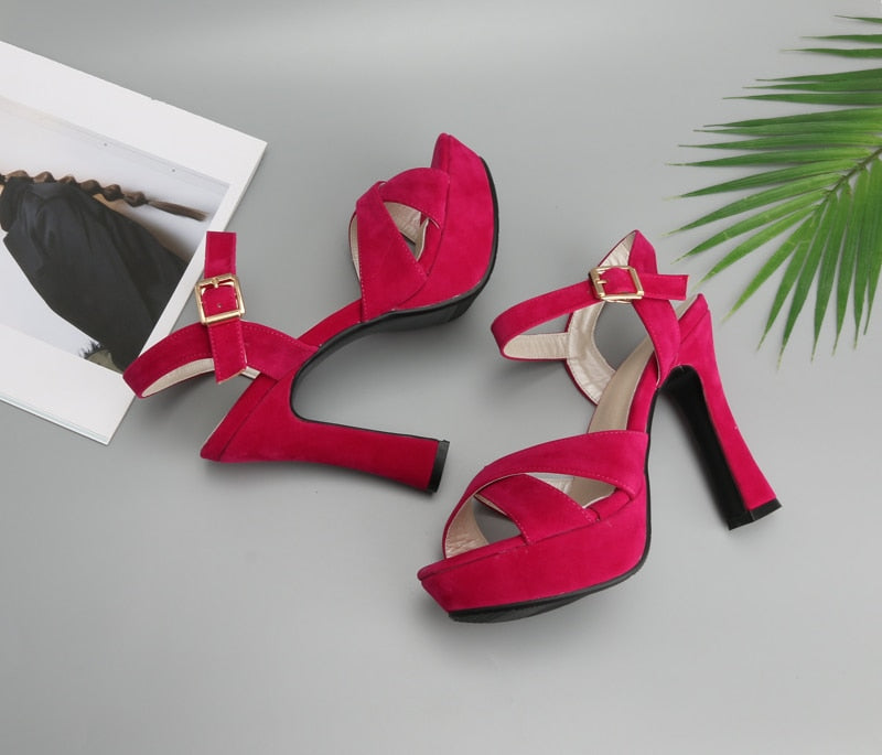 Sissify Your Stride: Hot Pink Flirty Sissy Sandals for Ultimate Glamou ...